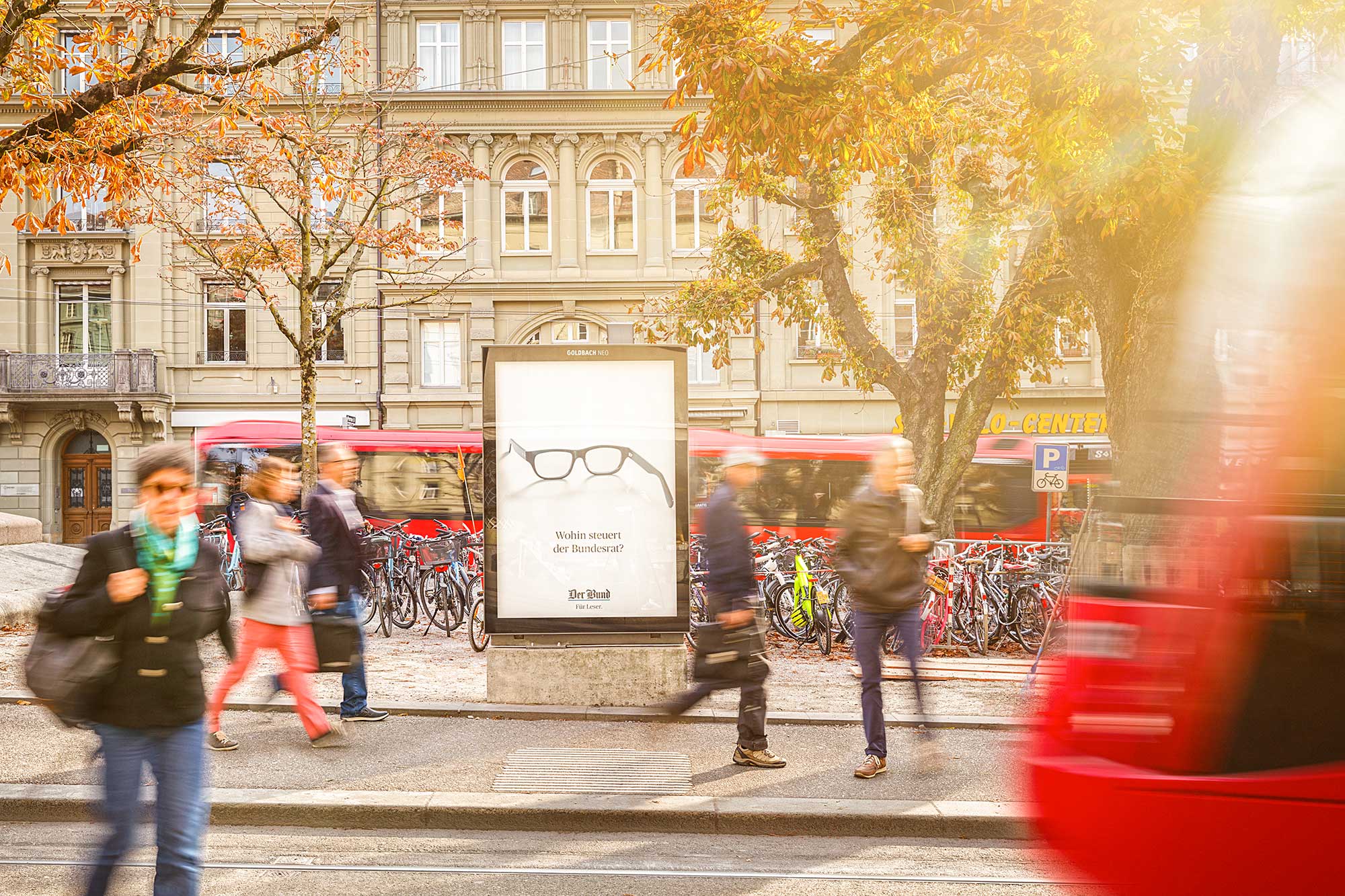 Strengthen your brand in Bern with our OOH offer